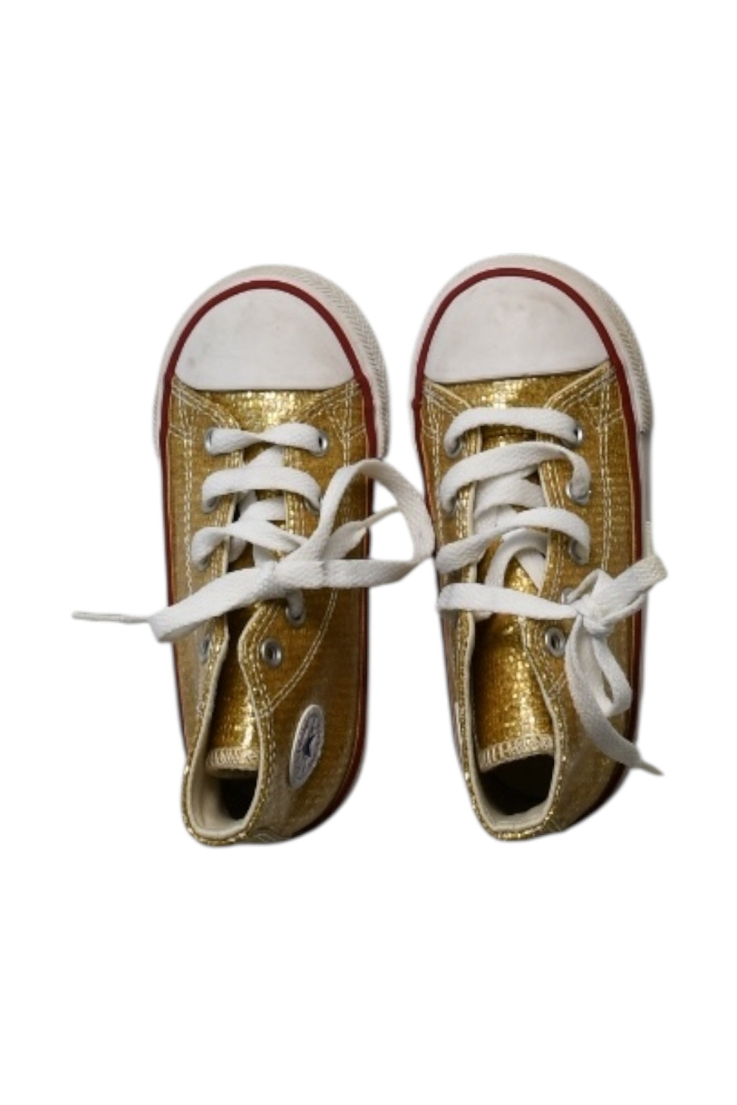 Gold Converse Sneakers 3T (EU24) — Retykle Middle East